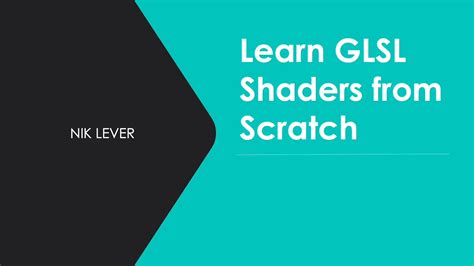 从零开始学习 Glsl 着色器【中字】哔哩哔哩bilibili