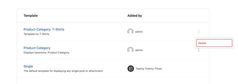 Add Option To Duplicate Taxonomy Template In Fse Editor Wp