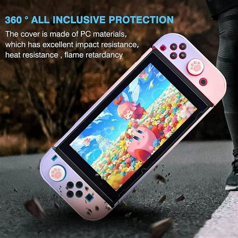 Taian Nintendo Switch Oled Gradient Shell Protector Interruptor De