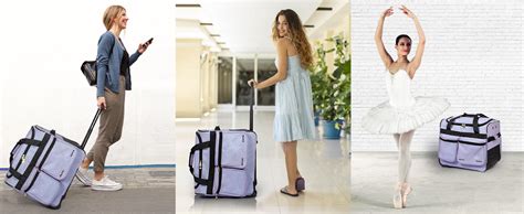 Elite Dance Gear Foldable 23 Inch Dance Bag With Garment