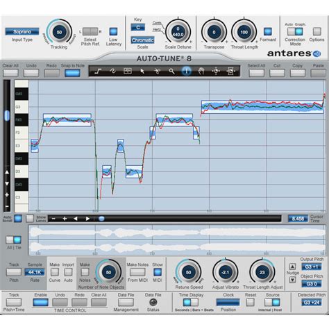 Antares Auto Tune 8 Pitch Correction Software At Gear4music