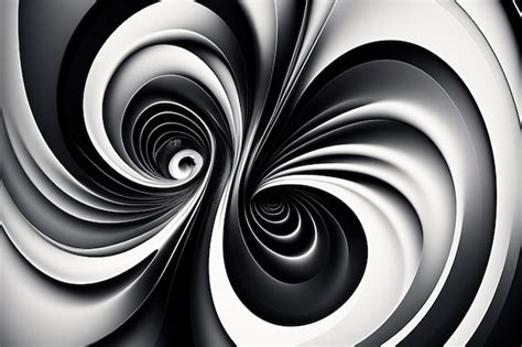 Premium Ai Image Abstract Monochrome Design Background