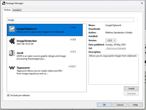 Github Sonderwoodsghclipboardimage A Quick Grasshopper Plugin To