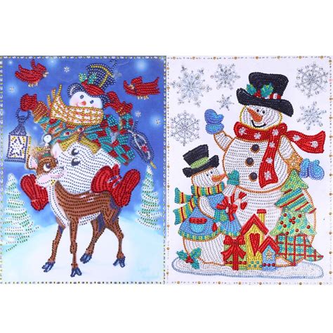 Part Of The Christmas Snowman Diamond Resin Diamon Vicedeal