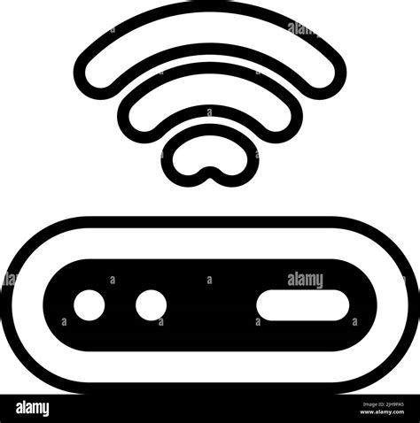 User Interface Wifi Router Stock Vector Image And Art Alamy