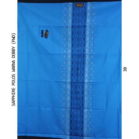 Jual SARUNG SAPPHIRE POLOS WARNA DOBBY PWD Shopee Indonesia