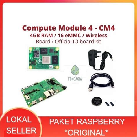 Jual MASTER Raspberry Pi Compute Module CM GB RAM G EMMC Wireless Shopee Indonesia
