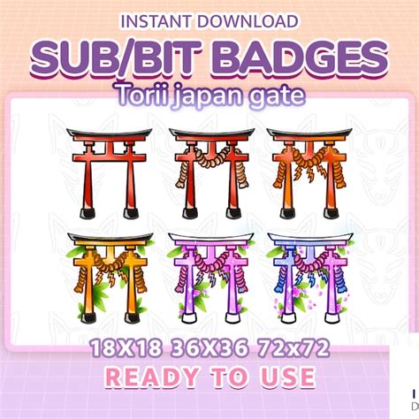 Tori Gate Emotes Etsy