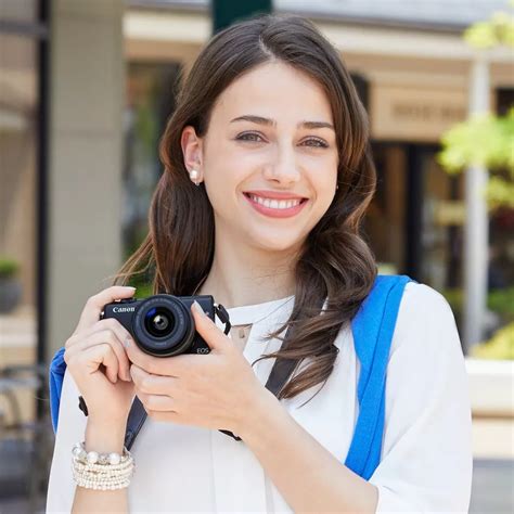 Buy Canon Eos M100 Black Ef M 15 45mm Is Stm Lens Black Ef M 55