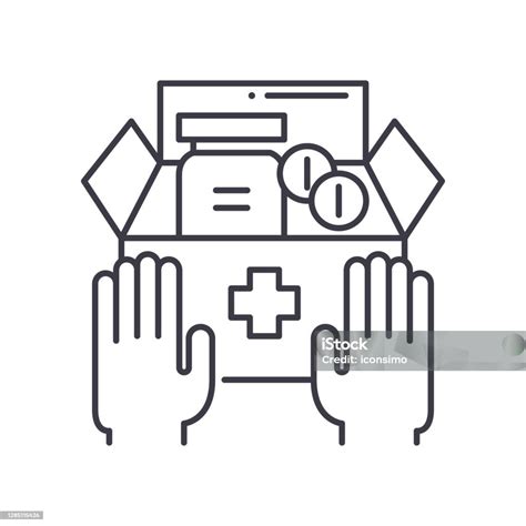 원조 아이콘 선형 격리 된 그림 얇은 선 벡터 웹 디자인 기호 흰색 배경에 편집 가능한 스트로크와 개요 개념 기호 가방에 대한