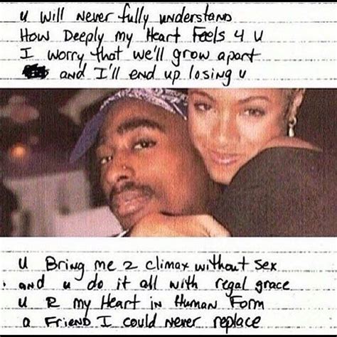 Tupac Poem To Jada Tupac Quotes Tupac Poems Tupac Love Quotes