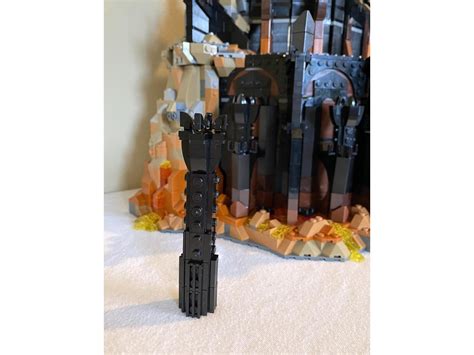 Lego Moc Orthanc Miniature By Pixabricks Rebrickable Build With Lego