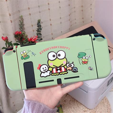 Cartoon Keroppi Nintendo Switch Protector Skin Cover Case In 2022