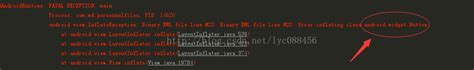 Androidviewinflateexception Binary Xml File Line 22 Binary Xml