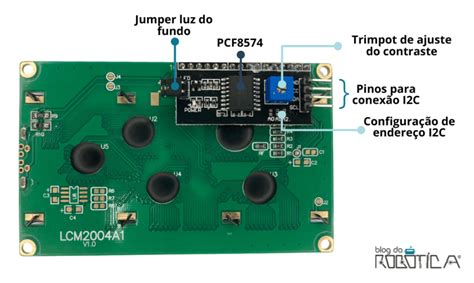 Como Utilizar O Display Lcd 20×04 Com Módulo I2c No Arduino Blog Da