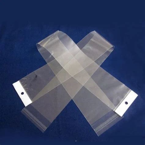 Bopp Header Bag Capacity 500 Gm Size 10x15 Inch At Rs 0 8 Piece In