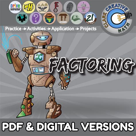 Factoring Unit Bundle Clark Creative Education
