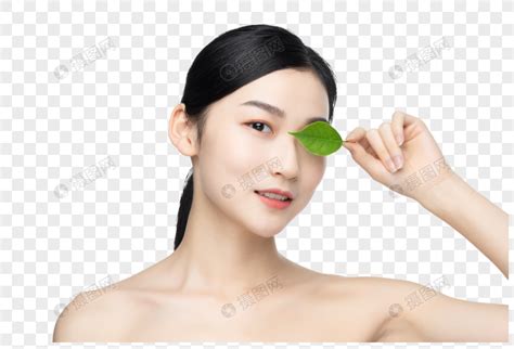 绿色天然女性护肤元素素材下载 正版素材401218577 摄图网