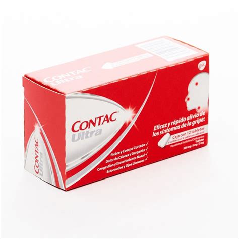 Contac Ultra C 12 Tabletas Jmp