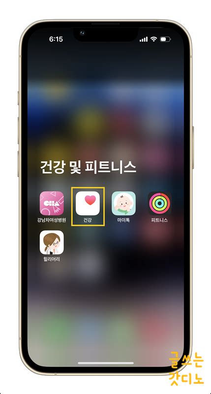 아이폰 만보기 사용법 잠금화면 위젯 추가