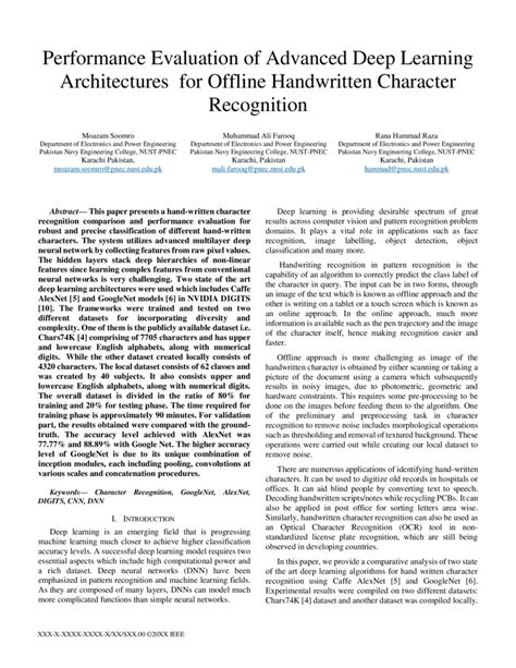 Performance Evaluation Of Advanced Deep Learning Architectures For