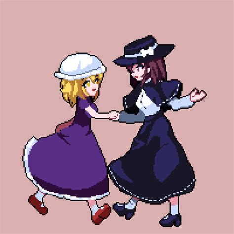 ぶろだる On Twitter いいんじゃないですか？（昔の落書き流用） 東方project Pixelart