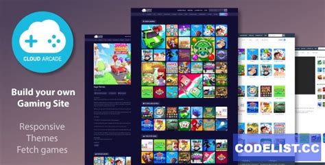 CloudArcade V1 9 0 HTML5 Web Game Portal CMS Nulled Premium