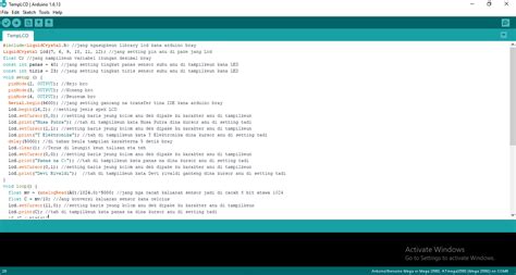 Sensor Suhu Dengan Lcd Dan Led Making Temperature Sensor With Lcd And Led Trybotics