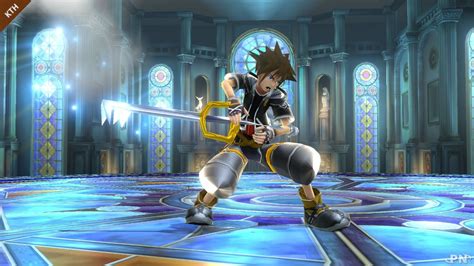 Sora De Kingdom Hearts Dans Super Smash Bros Sur Wii U