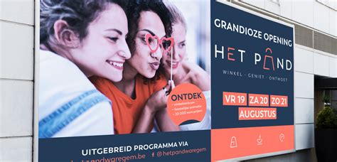 Het Pand Waregem Rebranding Enthousiaste Handelaars En Publiek Ab