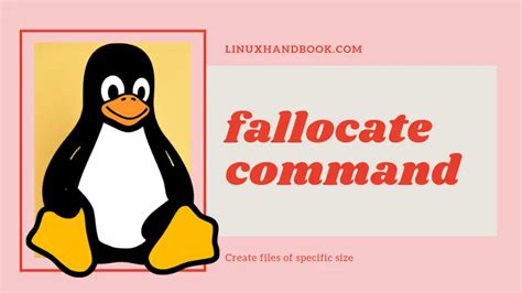 Fallocate Command In Linux Create Files Of Specific Size
