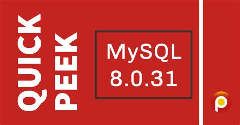 A Quick Peek At Mysql