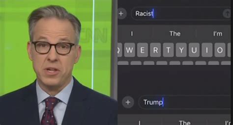 Jake Tapper Doesn T Buy Apple S Excuse For Trump Racist Bug