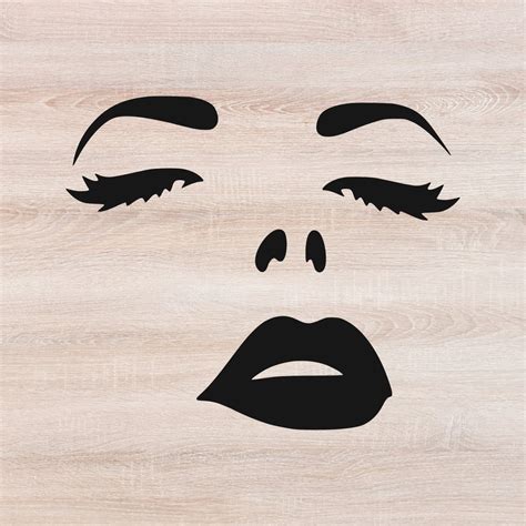Face Svg Beautiful Face Svg Woman Svg Beauty Svg Fashion Svg Salon