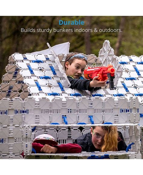 Blaster Boards Battle Bunkers By Barricade Building And Target Practice