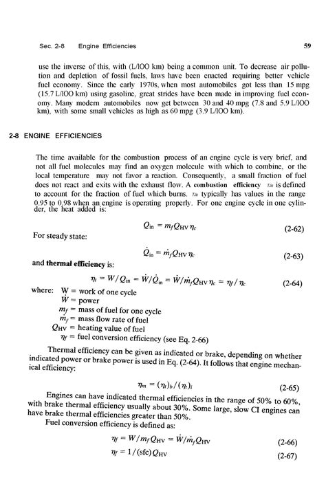 Engineering Fundamentals Of The Internal Combustion Engine