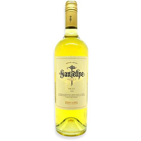 Vino White Blend San Felipe Roble Dulce 750ml Argentina Borrachines