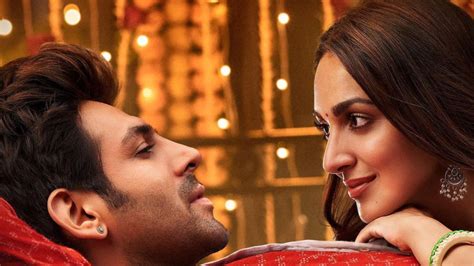 Satyaprem Ki Katha Kartik Aaryan Kiara Advani Share Romantic Poster