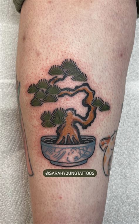 Japanese Bonsai Tree Tattoo