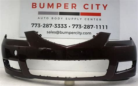Oem 2007 2008 2009 Mazda 3 Sedan Front Bumper Cover