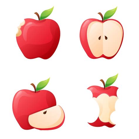 Vectores E Ilustraciones De Manzana Png Para Descargar Gratis Freepik