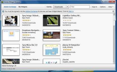 Tutorial Fuda Design Adobe Dreamweaver Cs5 Widget Browser