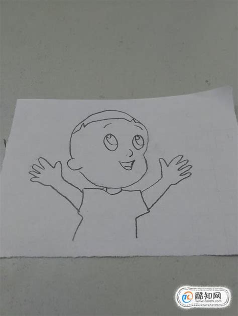 简笔画大头儿子是怎么画的酷知经验网