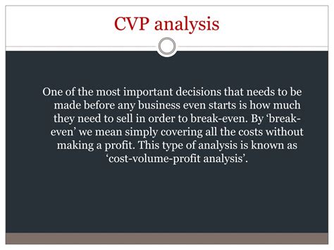 Ppt Maximizing Profitability Through Cvp Analysis Methods Powerpoint