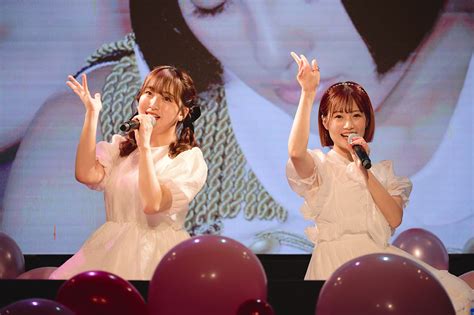元hkt48田島芽瑠＆朝長美桜が10周年イベントで変わらぬ絆、2人揃えばあの頃が蘇る Entame Next アイドル情報総合ニュースサイト