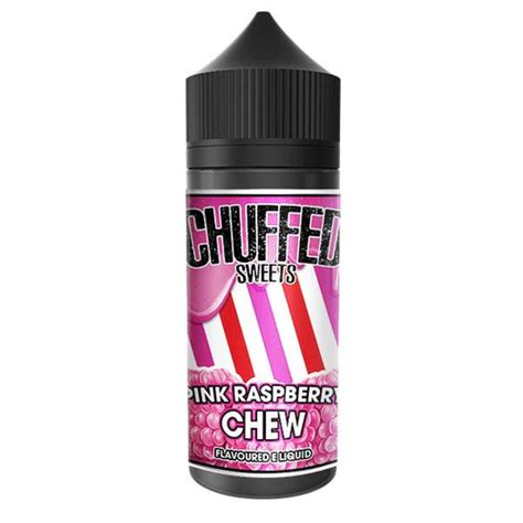 Pink Raspberry Chew Sweets 100ml E Liquid Chuffed Uk Vape Store E