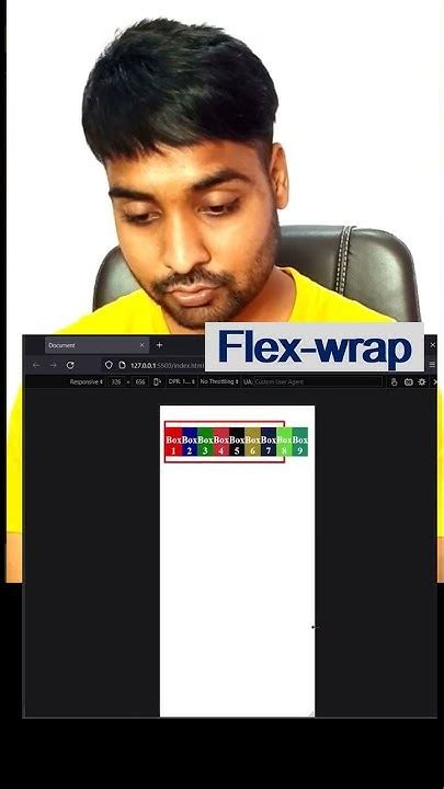 Flex Wrap In Css Youtube