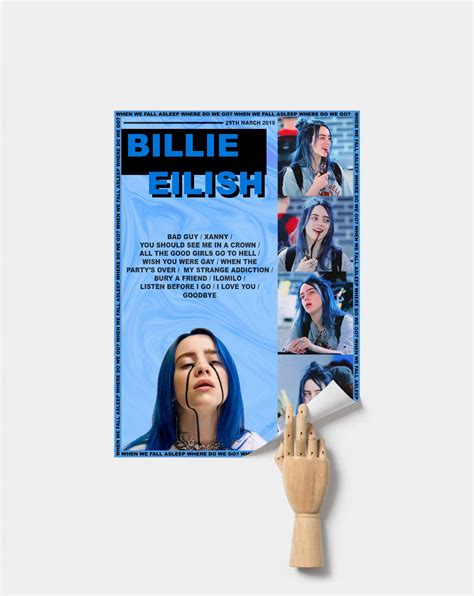 Billie Eilish Poster Wwafawdwg Postered