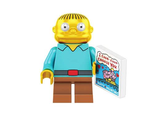 Ralph Wiggum The Simpsons Cartoon Minifigure Minifigureoutlet