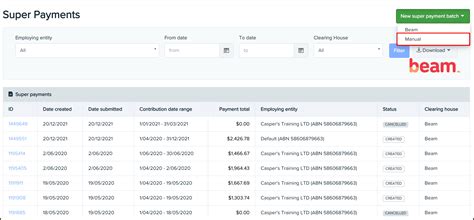 How To Create A Super Batch Your Payroll AU
